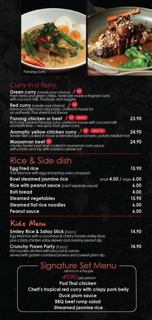 Charmed by Hanuman Thai - Gordon - MENU Gallery